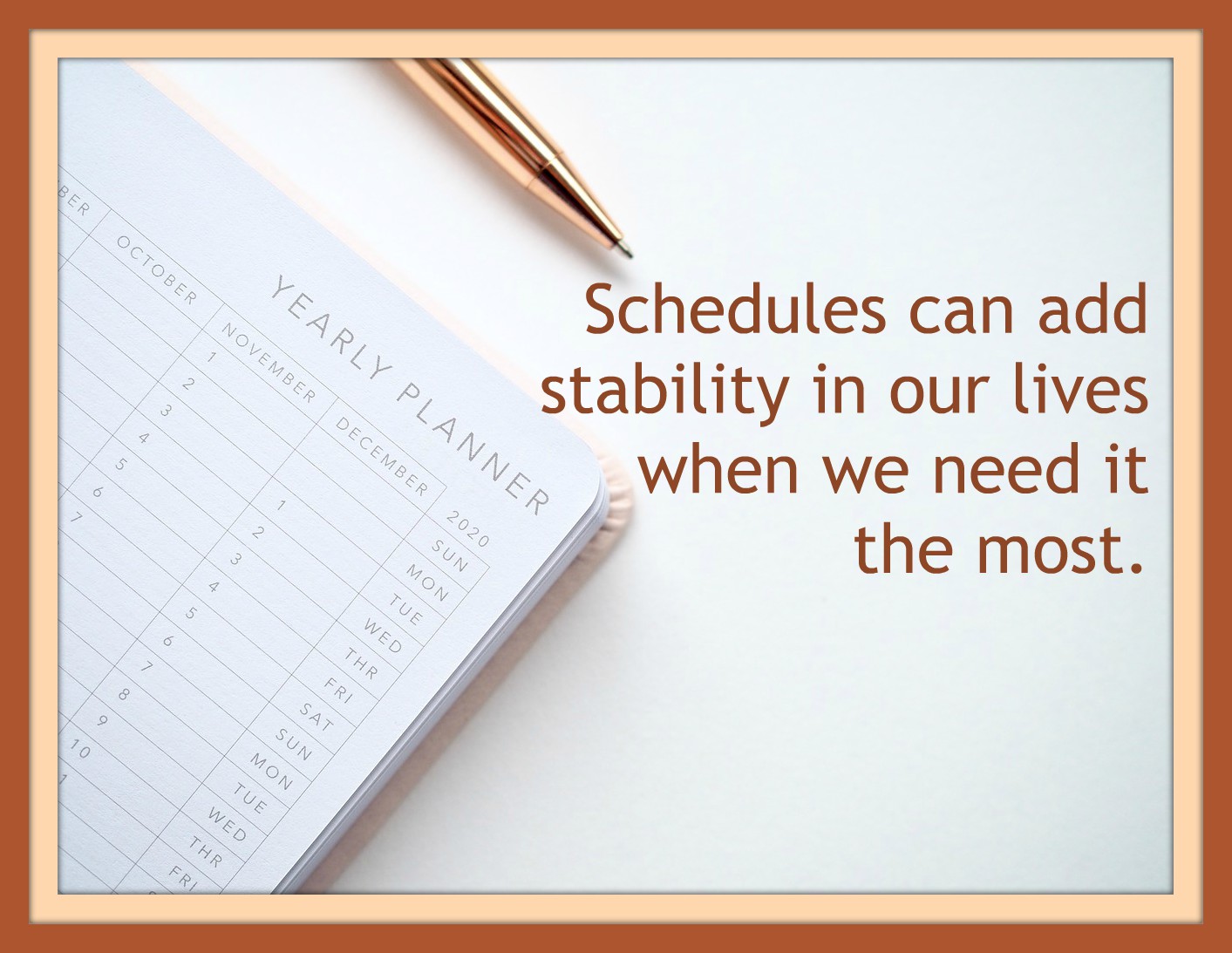 5 Reasons Why Schedules Are Great - Jennifer Haynie | Jennifer Haynie ...